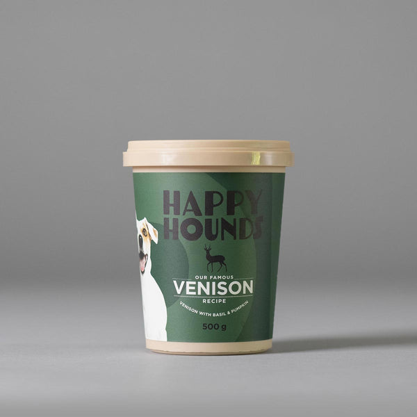 Healthy Venison, Basil & Pumpkin Fresh Dog Food | Happy Hounds